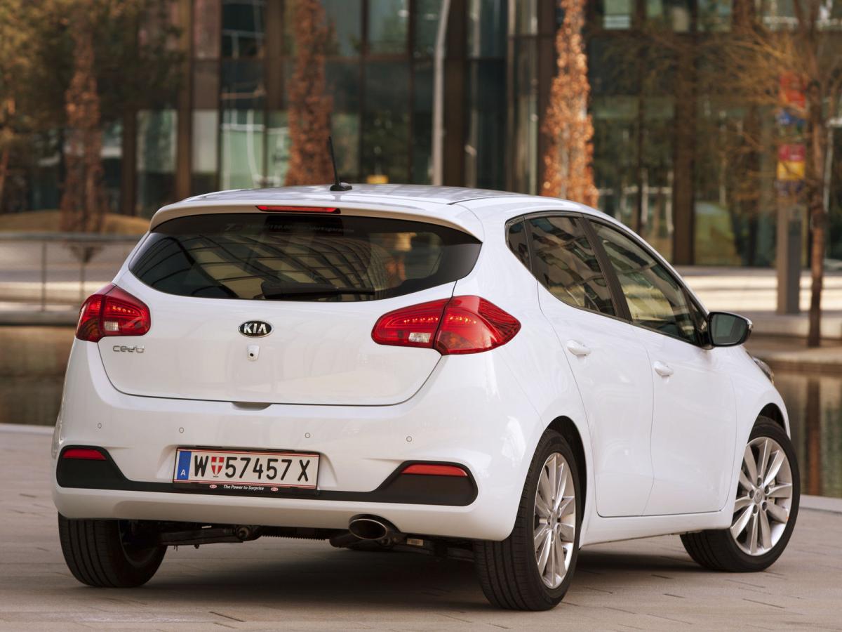 Kia Cee'd technical specifications and fuel economy